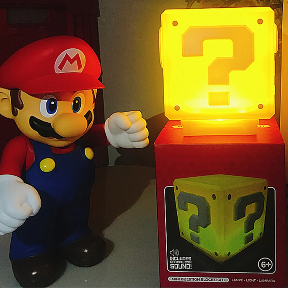 Super-Mario-Figure-LED-Night-Light-para-Crian-as-L-mpada-de-Mesa-Est ...