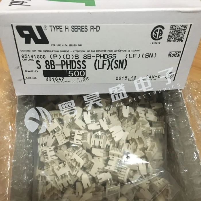 30pcs original new Connector S8B-PHDSS 8PIN pin seat 2.0mm spacing