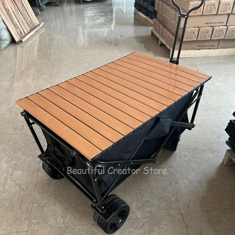 Camping-Trolley-Table-Board-Universal-Folding-Table-Board-for-Hand ...