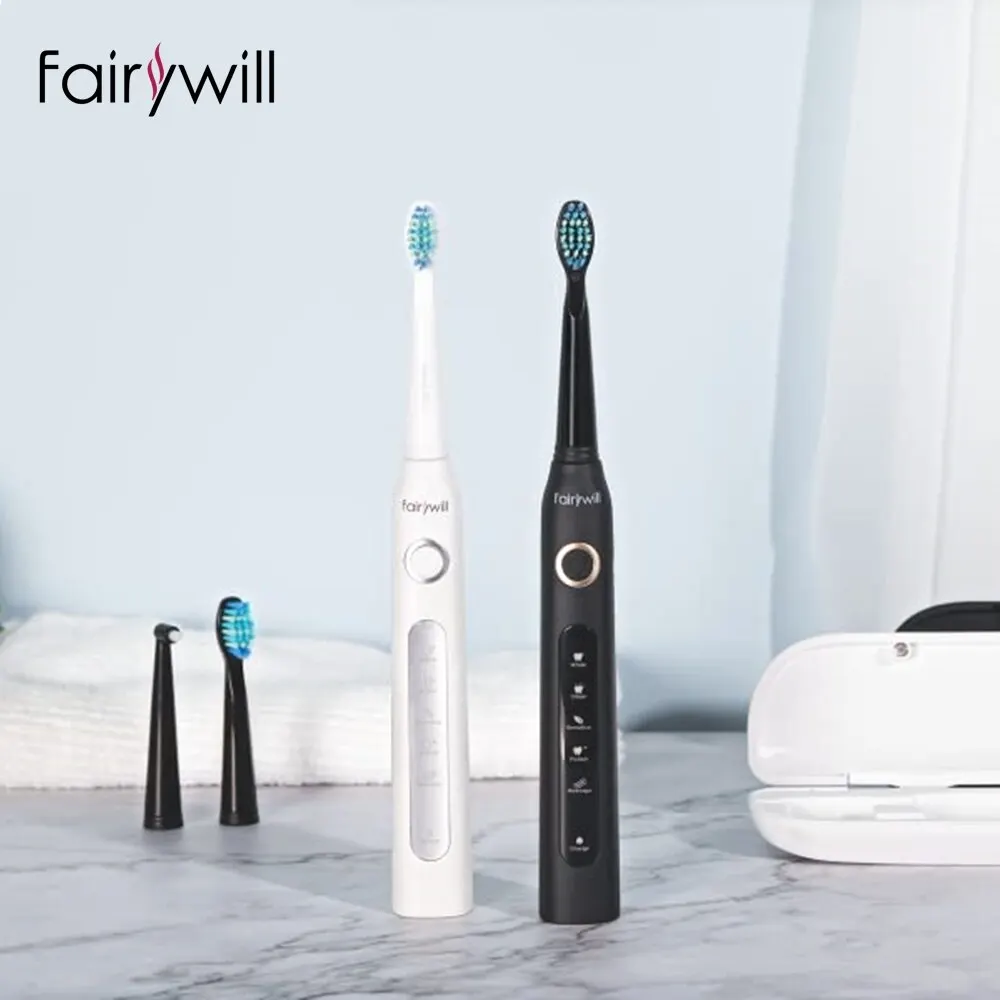 Fairywill-Sonic-Electric-Toothbrush-FW-D7-Set-USB-Charge-Toothbrushes ...