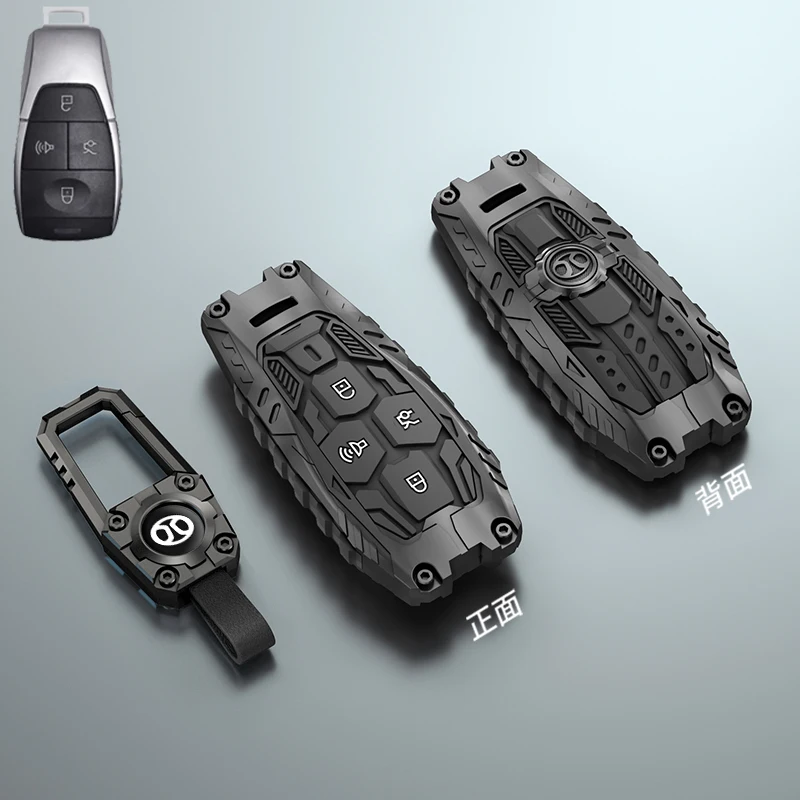 Car Smart Remote Control Key Cases Holder Cover For Baic x55 x35 x75 ii ...