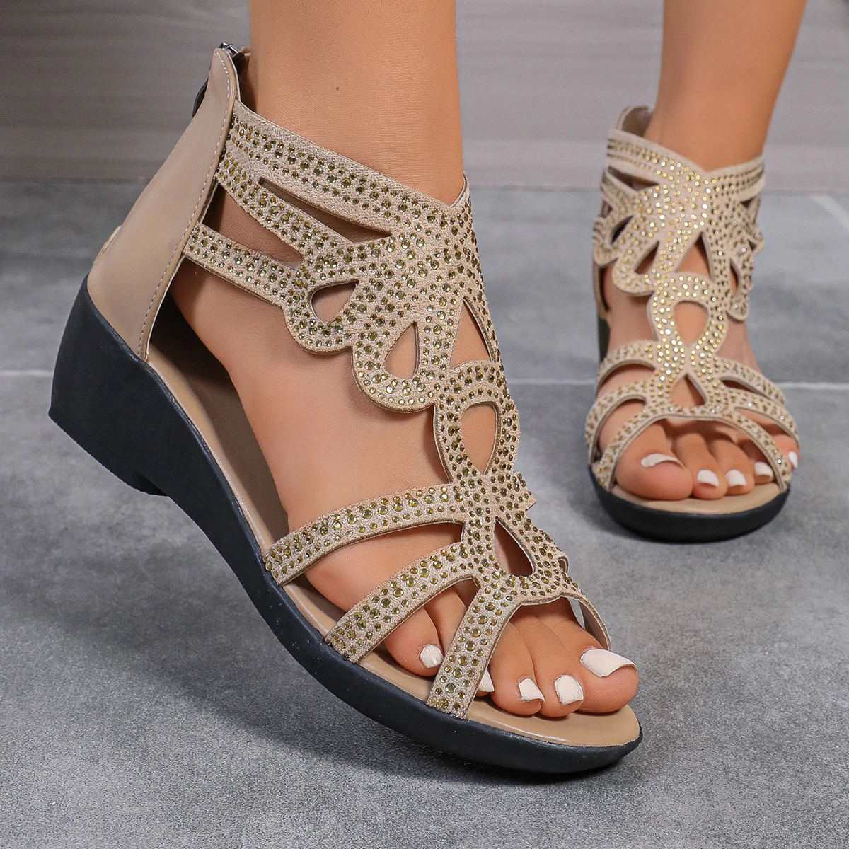 Summer-Soft-Leather-Roman-Sandals-Women-New-Soft-Sole-Outwear-Women-s ...