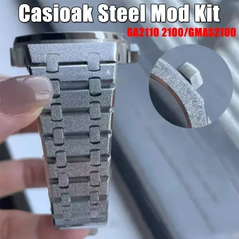 For Casioak GEN5 GEN4 Mod Kit for GA2100 2110 Gmas2100 Metal Bezel Case ...