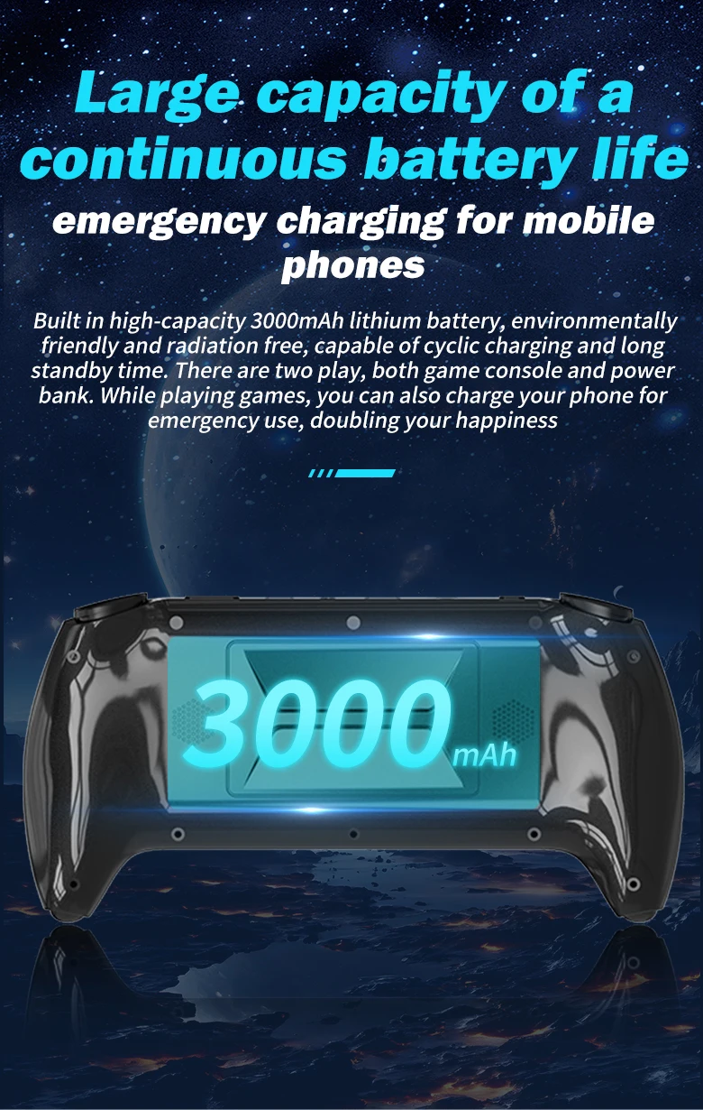 SF3500 Handheld Game Console with 5-Inch IPS Screen, 20000 Games ...