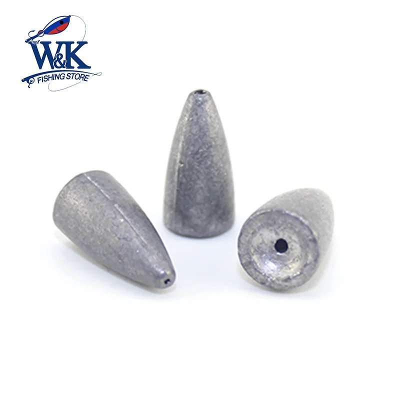 Fishing-Bullet-Weight-2-5g-5g-7g-10g-Carolina-Rig-Texas-Rig-Sinker-Lead ...