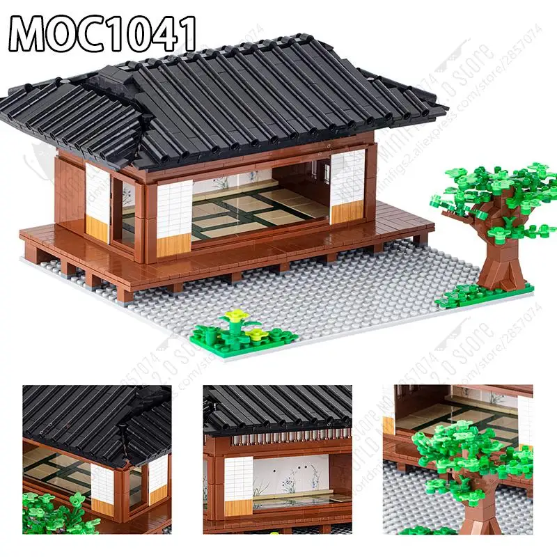 Creativity Anime Butterfly Mansion MOC Building Blocks DIY Demon Slayer ...