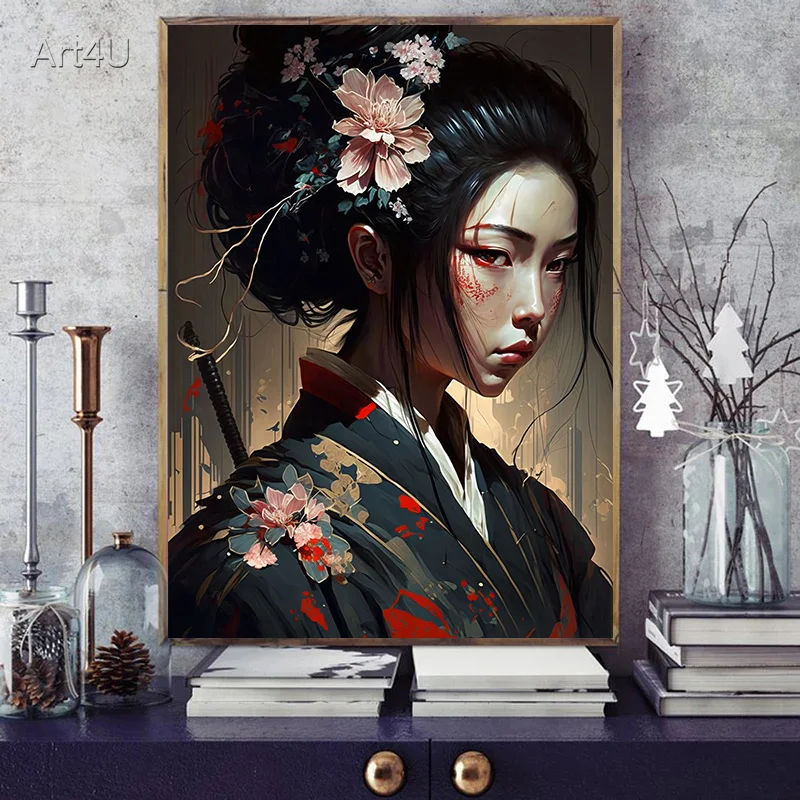Japanese Geisha Art Prints