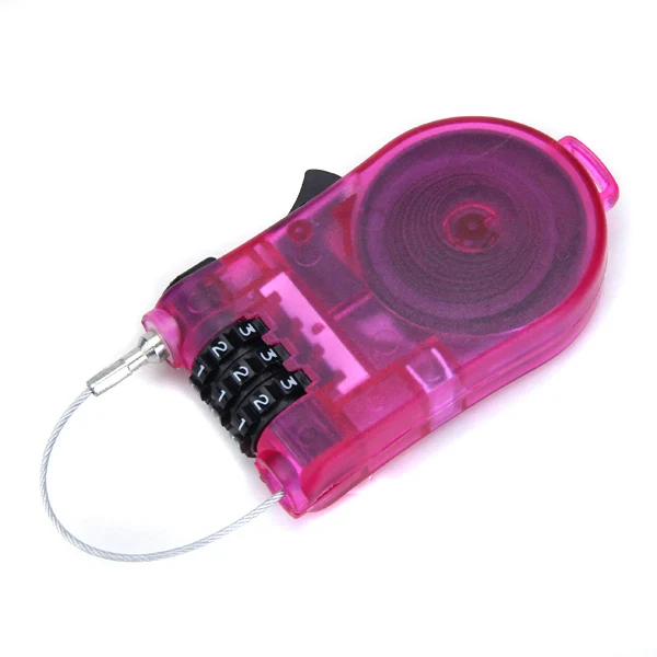 Bike-Travel-Luggage-Suitcase-Security-Retractable-Cable-Combination ...