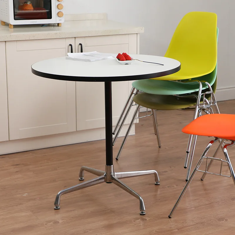 Medieval-Style-Round-Table-Small-Household-Dining-Table-Nordic-Designer ...