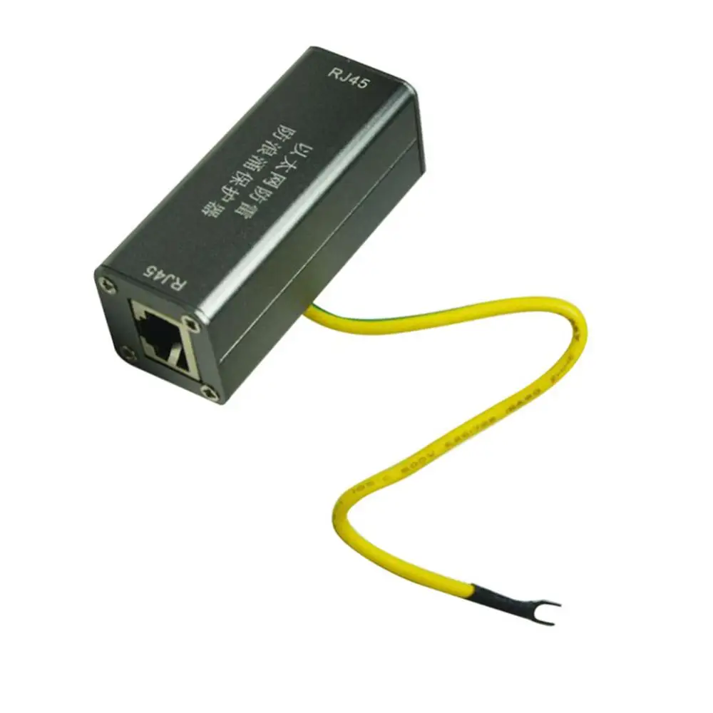 Protector PoE + Gigabit 1000Mbs RJ45 Jack a RJ45 Jack Ethernet ...