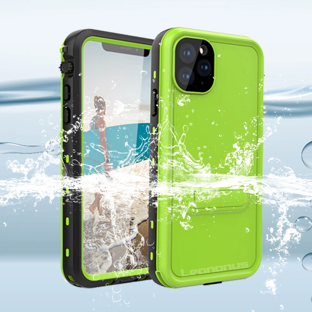 Iphone Waterproof Case Green