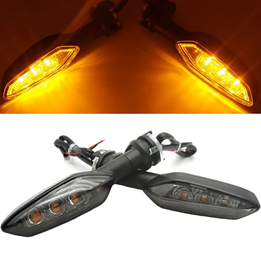 LED Turn Signal Light Motorcycle For YAMAHA MT09 MT07 XSR 700 Tenere ...