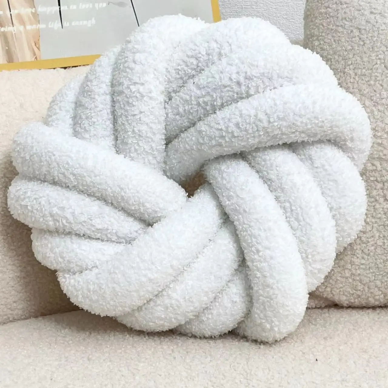 1-pc-Knot-Pillow-Round-Throw-Pillows-Handmade-Knotted-Pillow-for-Couch ...
