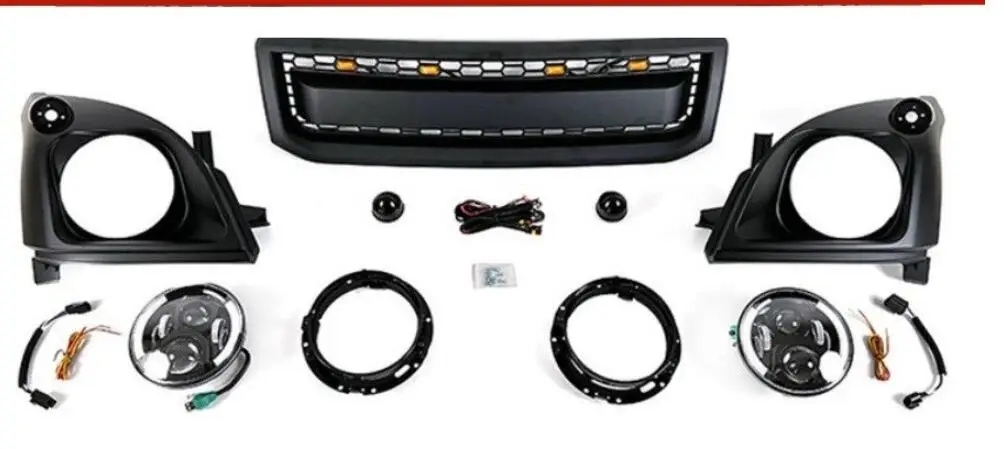 Front-Bumper-Grill-Radiator-Grille-for-Toyota-Land-Cruiser-120-Prado ...