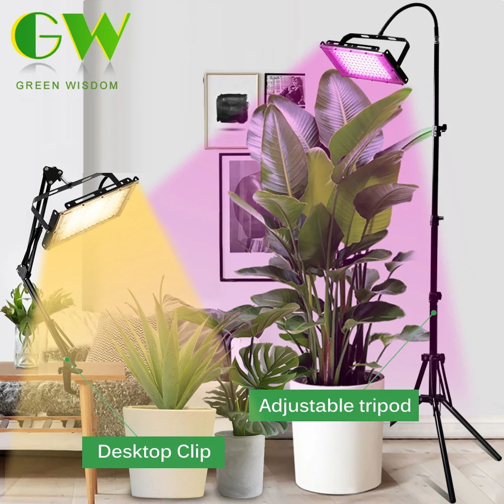 LED Grow Light for Indoor Plants AC220V Phyto Lamp with Clip / Stand ...