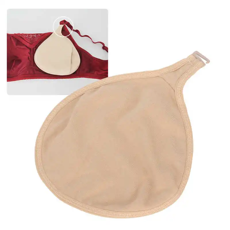 Portable Breast Prosthesis Protective Pocket Soft Breathable Hook ...