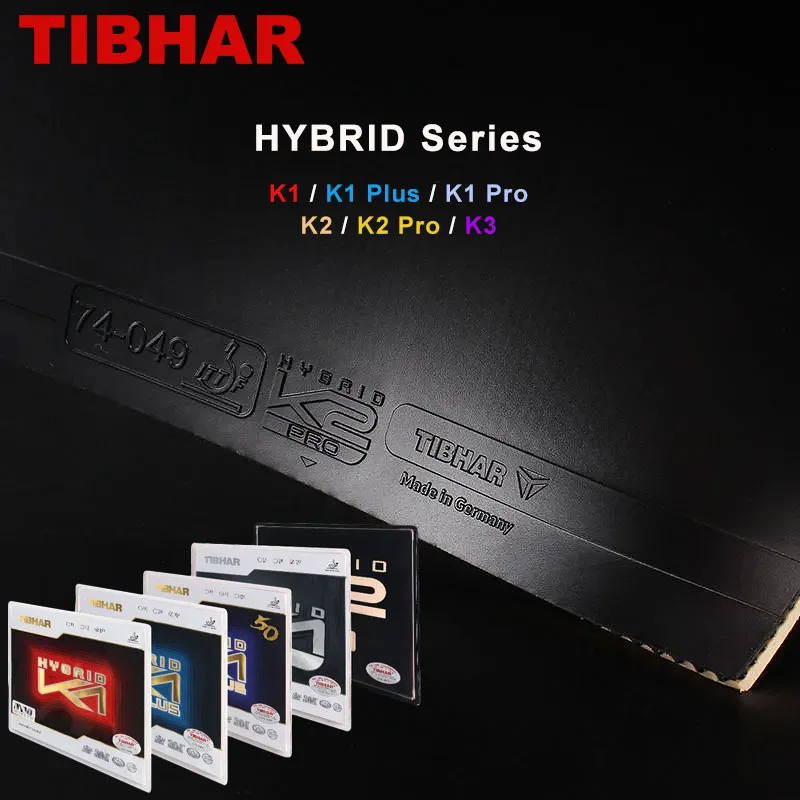 Tibhar Hybrid K1 Pro Plus K2 Pro K3 Table Tennis Rubber Sticky Ping ...