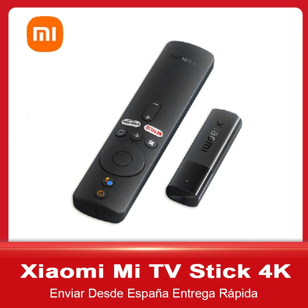 Xiaomi Mi TV Stick 4K, versión Global, Android 11, 2GB de RAM, 8GB de ...
