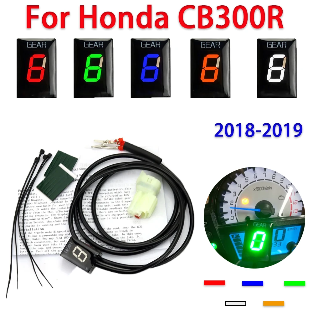 Gear position indicator For Honda CB300R CB 300R CB 300 R 2018 2019 ...