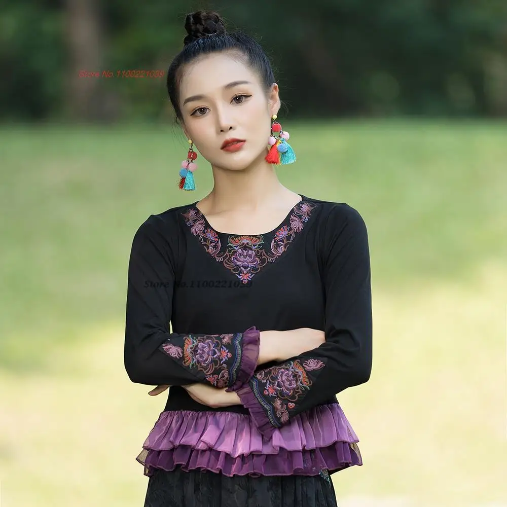 2024-traditional-chinese-vintage-shirt-women-qipao-top-tang-suit-v-neck ...