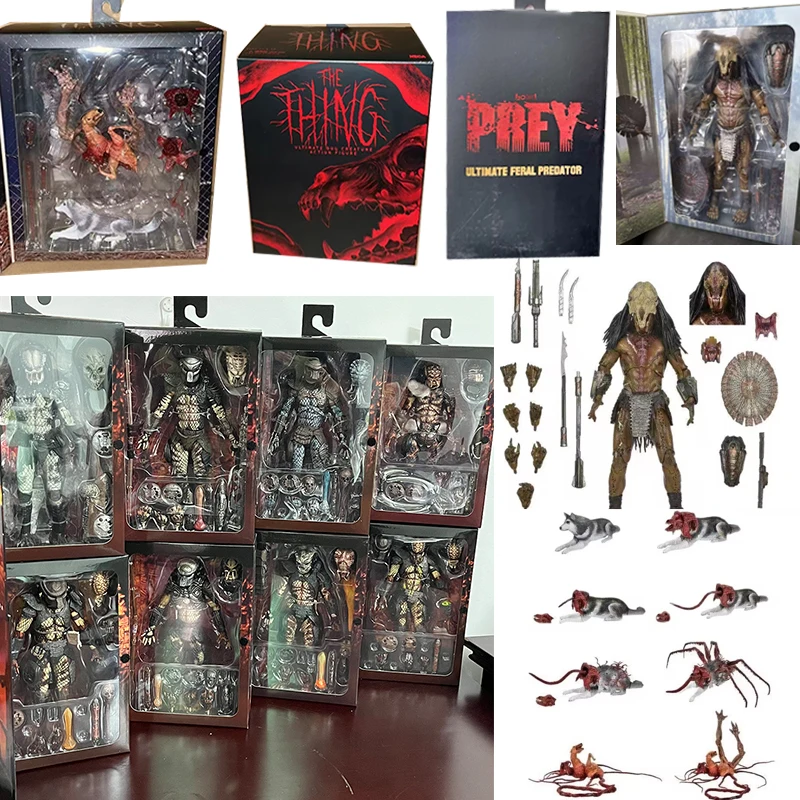 NECA-Prey-Feral-Predator-Scout-Warrior-Shaman-Alpha-Ahab-Guardian-Lost ...