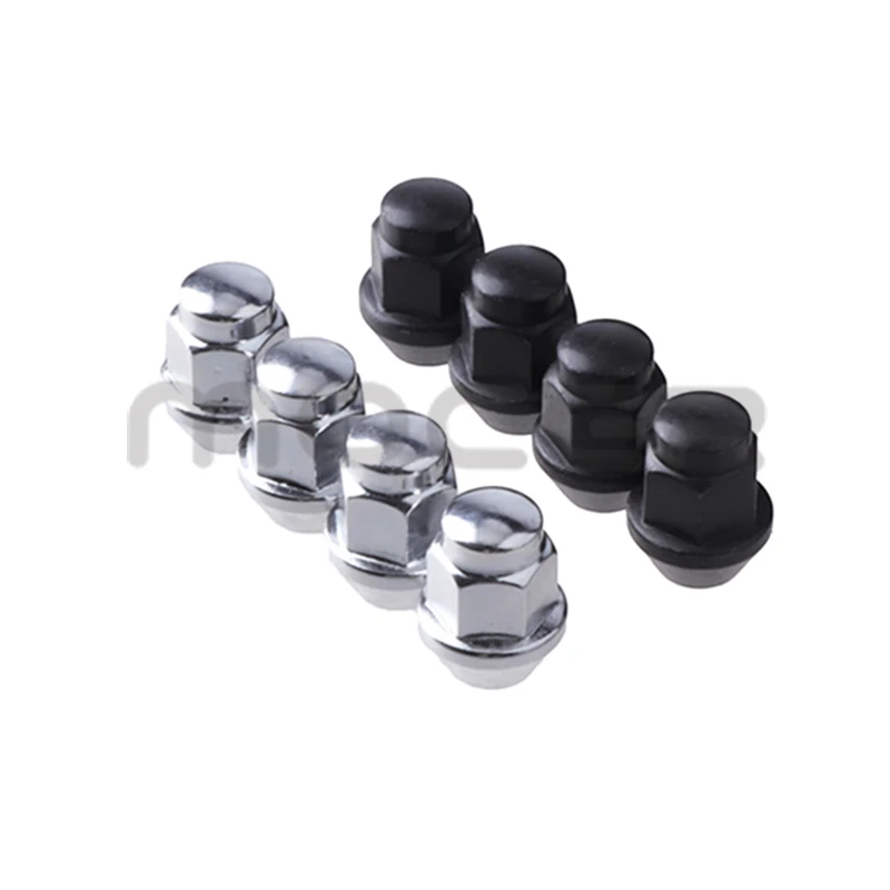 4 Pcs/lot M10x1.25 Universal Wheel Locking Nuts Wheel Hub Install Lug ...
