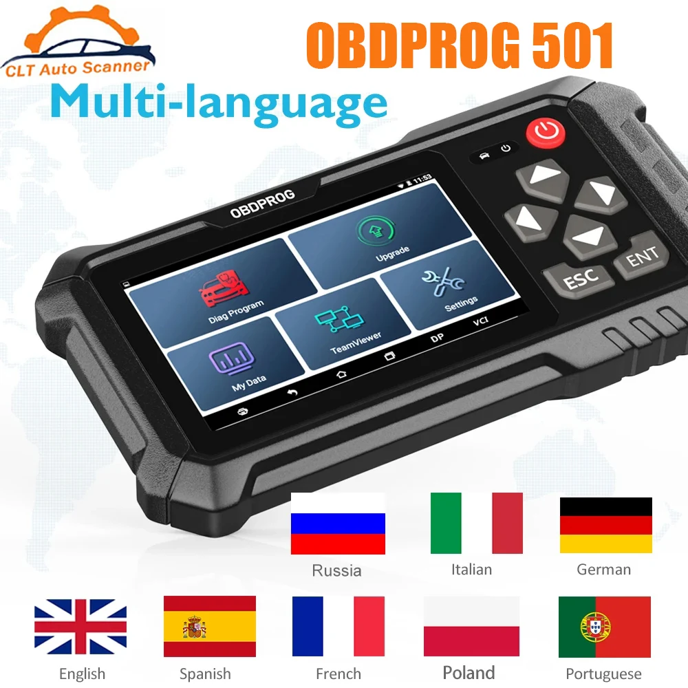 Programador-de-llaves-autom-tico-OBDPROG-501-inmovilizador-lector-de-c-digo-Pin-IMMO-programa ...