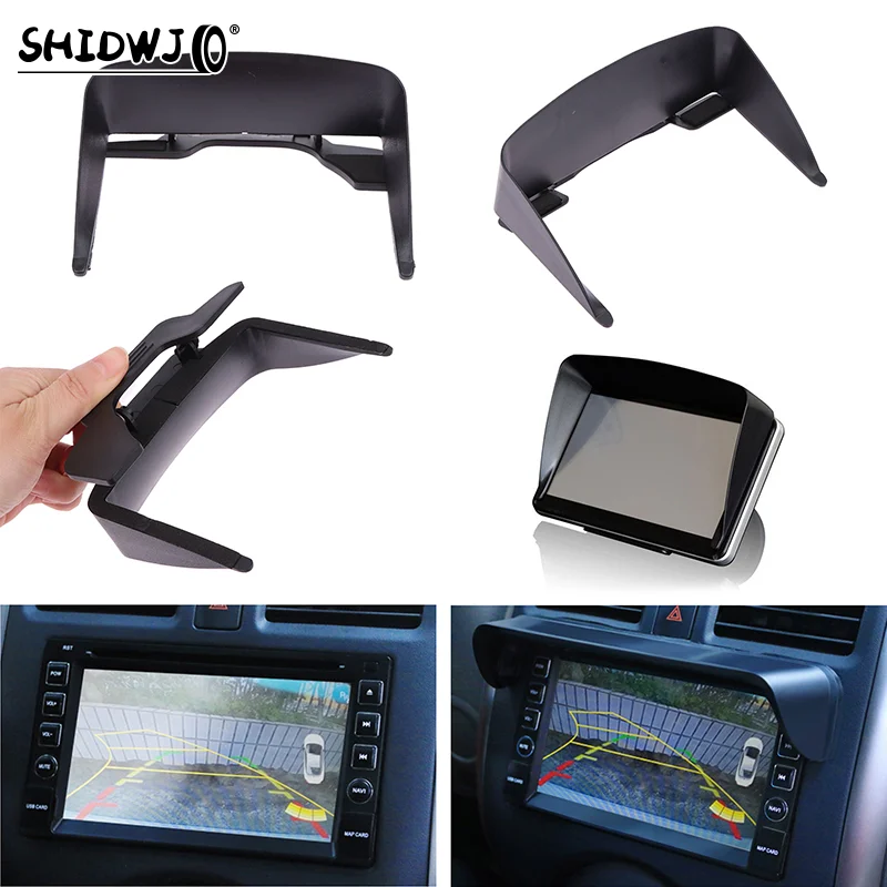 5/7 Inch Sun Shade Visor For Car GPS Navigator LCD Monitor Shield ...