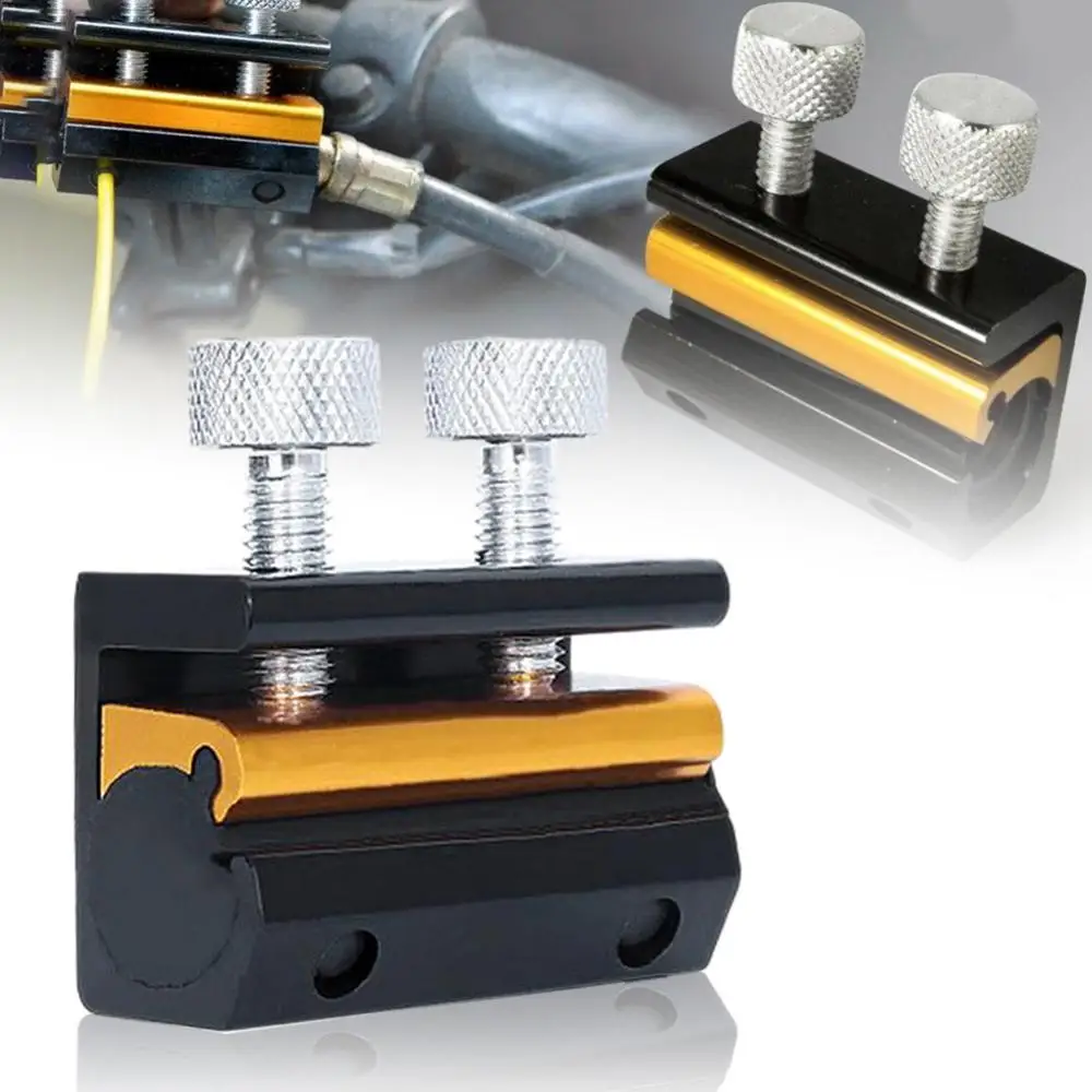 Motorcycle-Twin-Clamp-Dual-Cable-Line-Oiler-Durable-Easy-To-Install ...