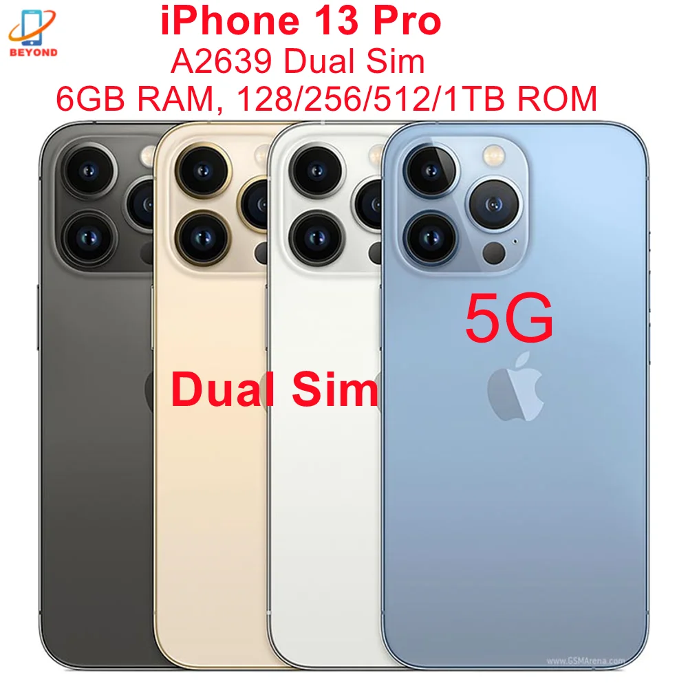 95-New-Original-Dual-Sim-Apple-iPhone-13-Pro-128-256-512GB-ROM-6-1 ...