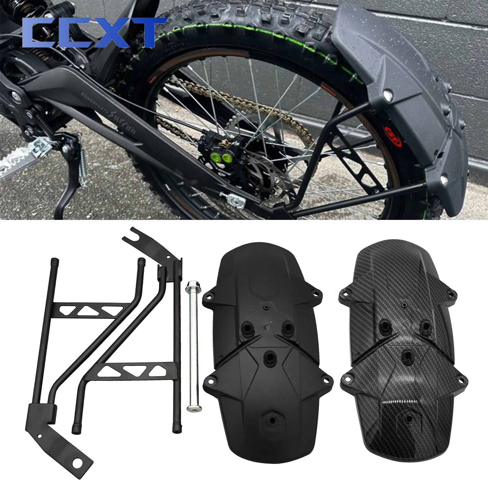 Rear-Wheel-Fender-Mud-Guard-Motorcycle-Plastic-Mudguards-For-Sur-Ron ...