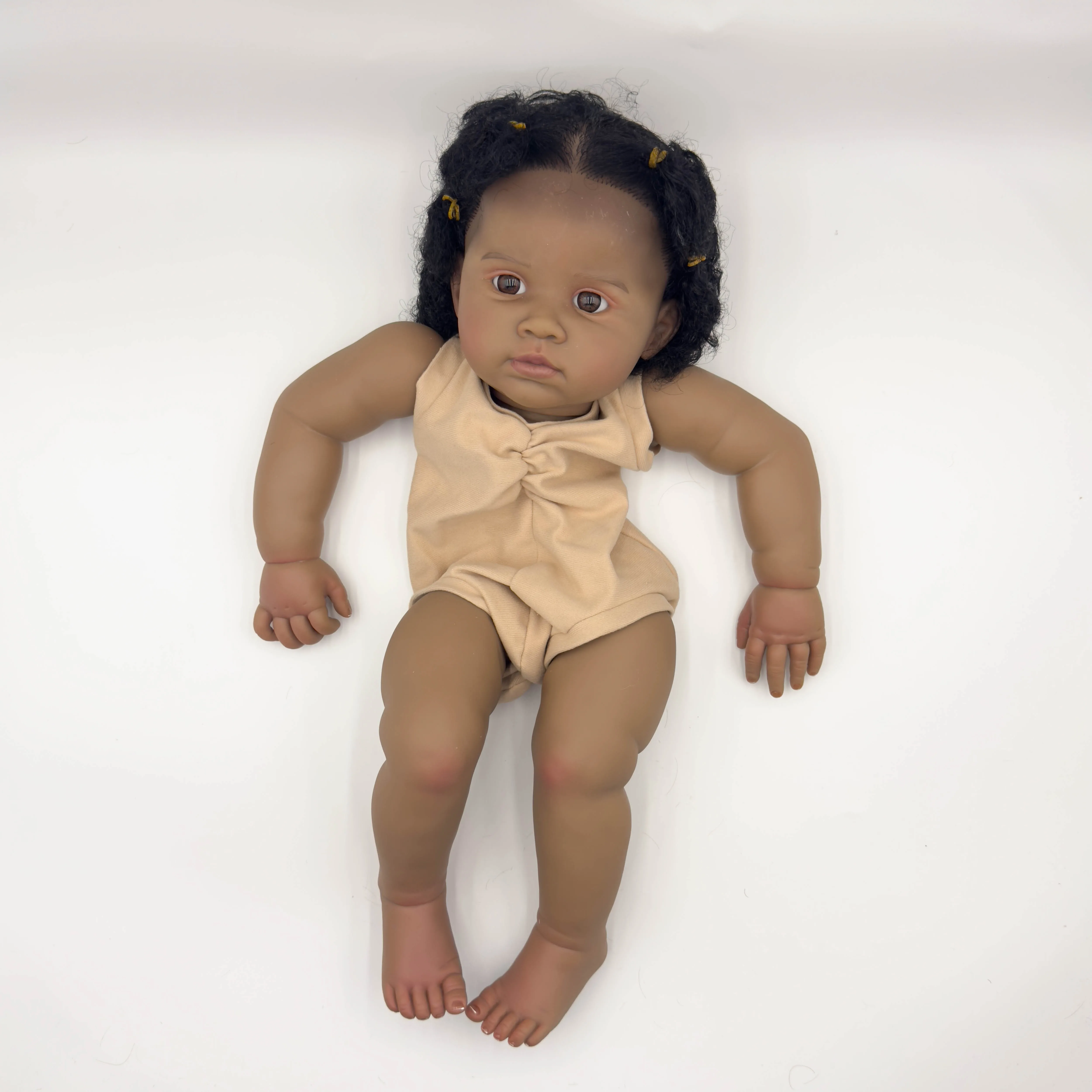 NPK-22inch-Dark-Skin-Reuben-Reborn-Doll-kit-Newborn-Baby-Doll-Has ...