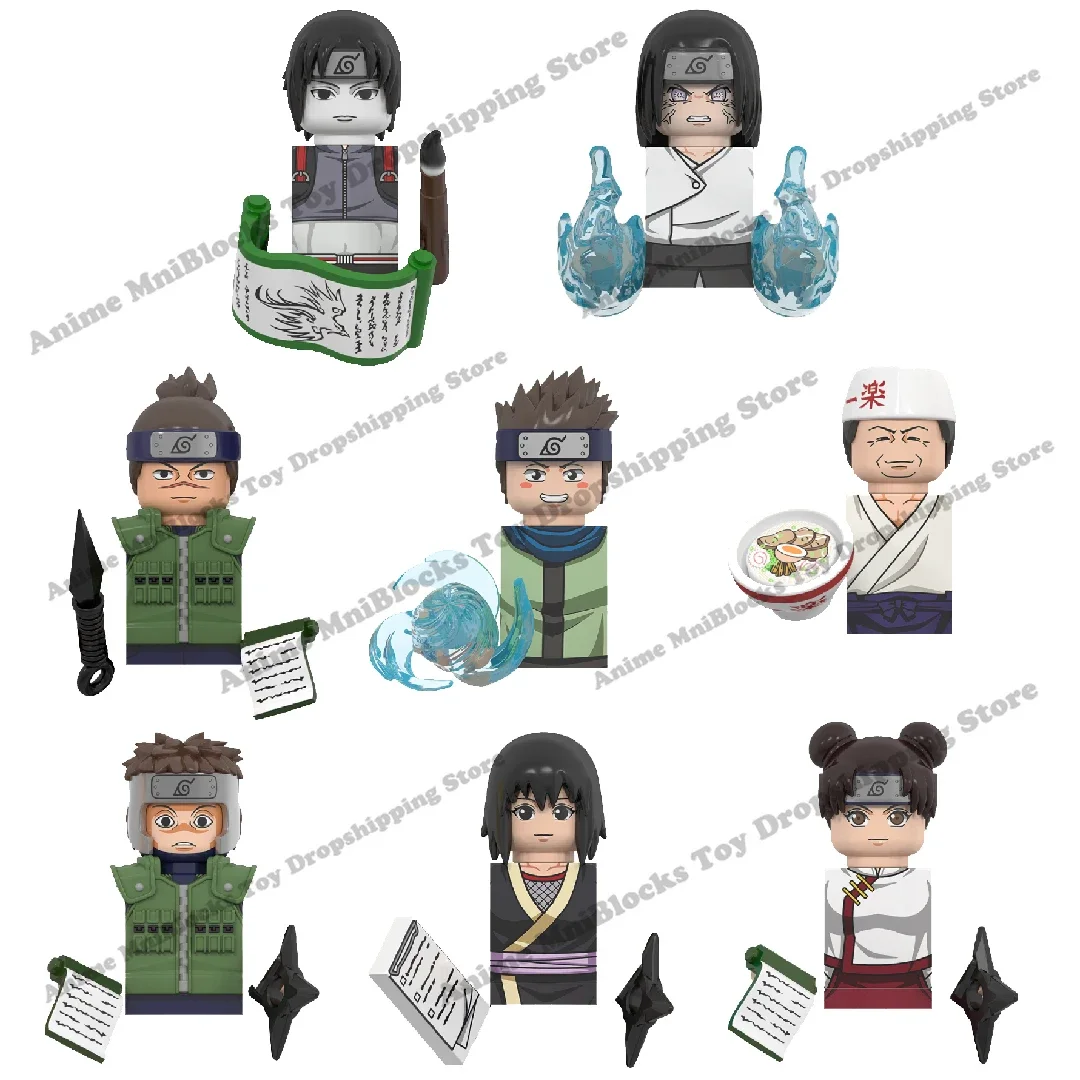 WM-Blocks-WM6153-Naruto-Ichiraku-Konohamaru-Neji-Shizune-Sai-Iruka ...