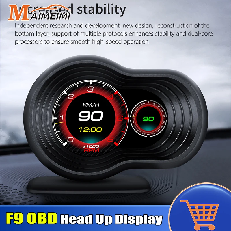 F9-OBD-For-HUD-Smart-Gauge-Car-Head-Up-Display-LED-Gauge-Speedometer ...