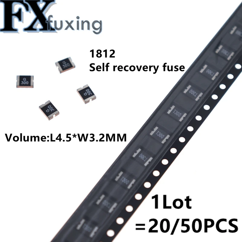 Polyswitch Self Recovery Fuses | 3a Polyswitch Resettable Fuse - 20 ...