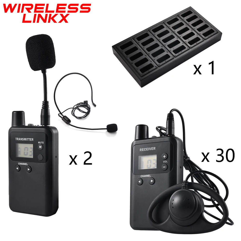 Wireless-Whisper-Tour-Guide-System-2-Transmitter-with-4-Microphones-30 ...