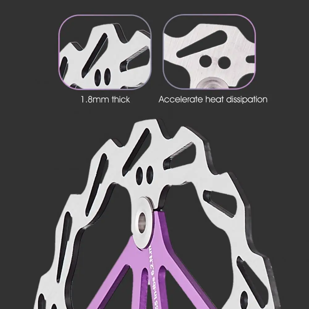 Durable Bicycle Brake Disc Stainless Steel Floating Rotor Enhanced ...