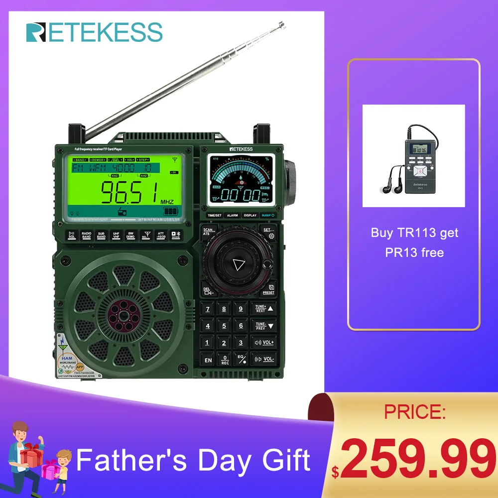 Retekess-receptor-de-Radio-port-til-TR113-dispositivo-de-banda-completa ...