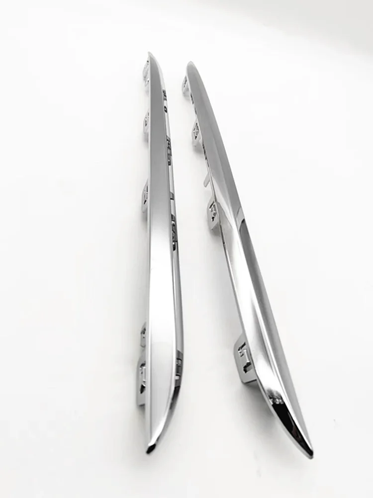 OE-A2058850521-A2058850621-Rear-Chrome-Trim-strips-Bumper-Lip-Spoiler ...