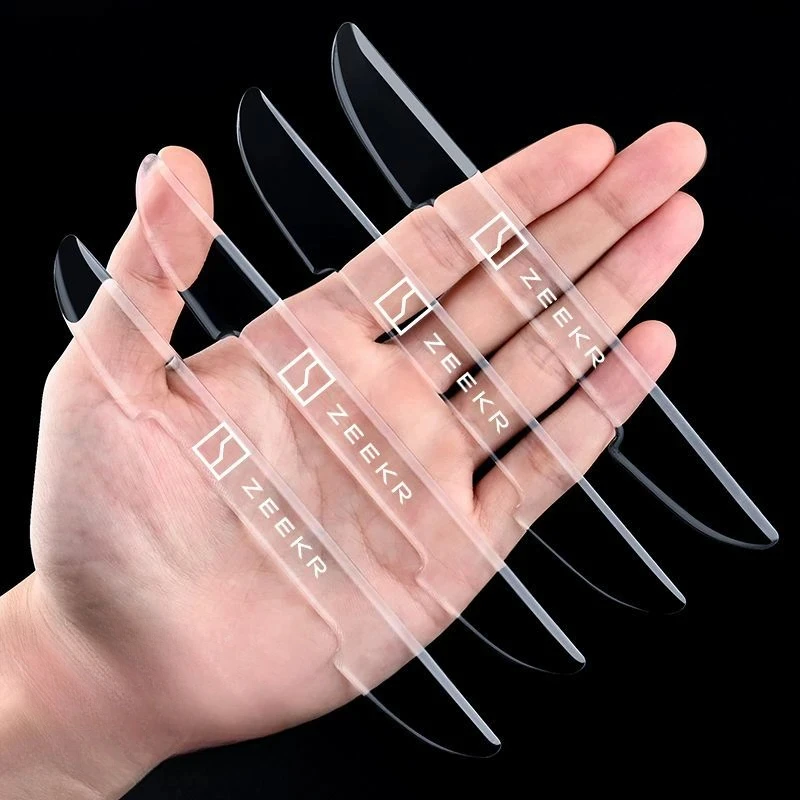 Car Bumper Anti-collision Strips Door/Body Protector Rubber Sticker For ...