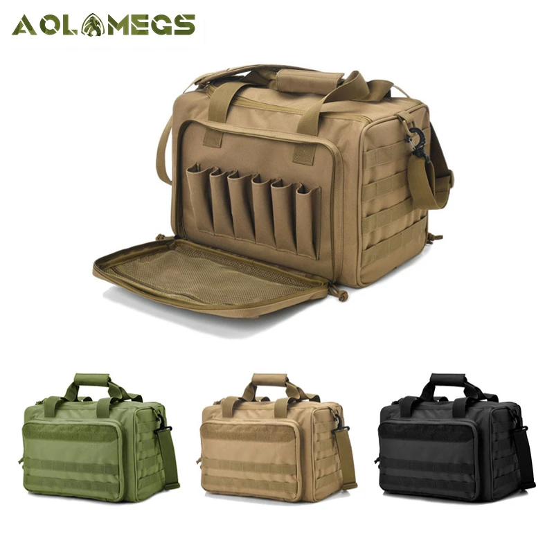Tactical Range Bag Molle System 900d Waterproof Gun Shooting Pistol ...