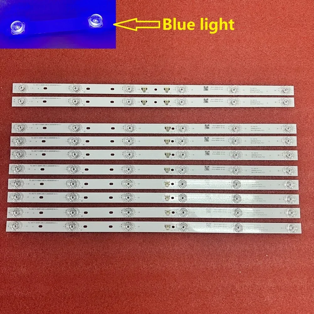 Full-set-LED-Backlight-Strip-6LED-For-TCL-50C715-3030FC-6X8-A-6X2-B ...