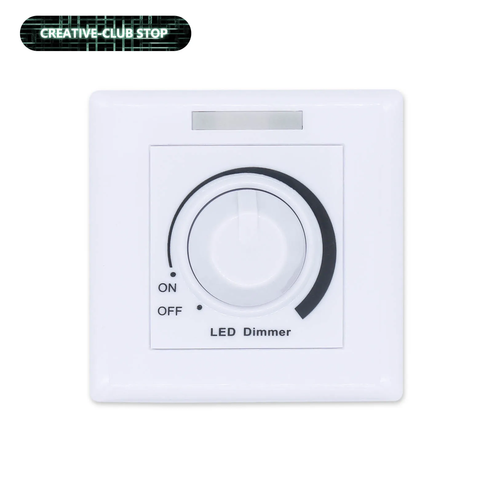 DC0-10V-Adjustable-Controller-Dimmer-Light-Switch-Rotary-Knob-AC110 ...