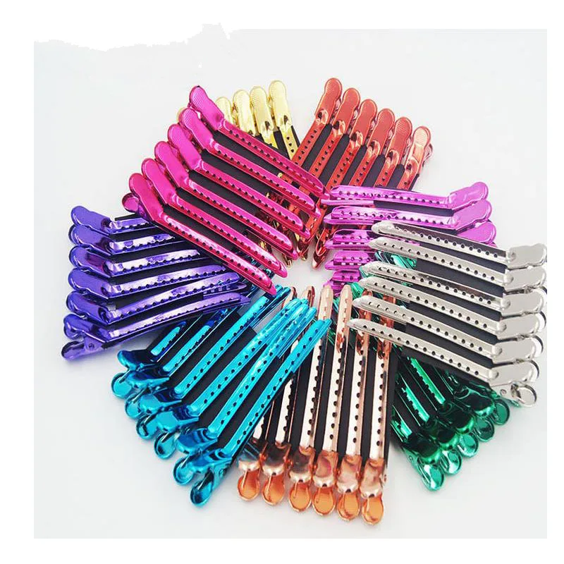 6pcs Hair Clips Salon Hairdressing Clamps Clips Hair Sectioning Clip ...