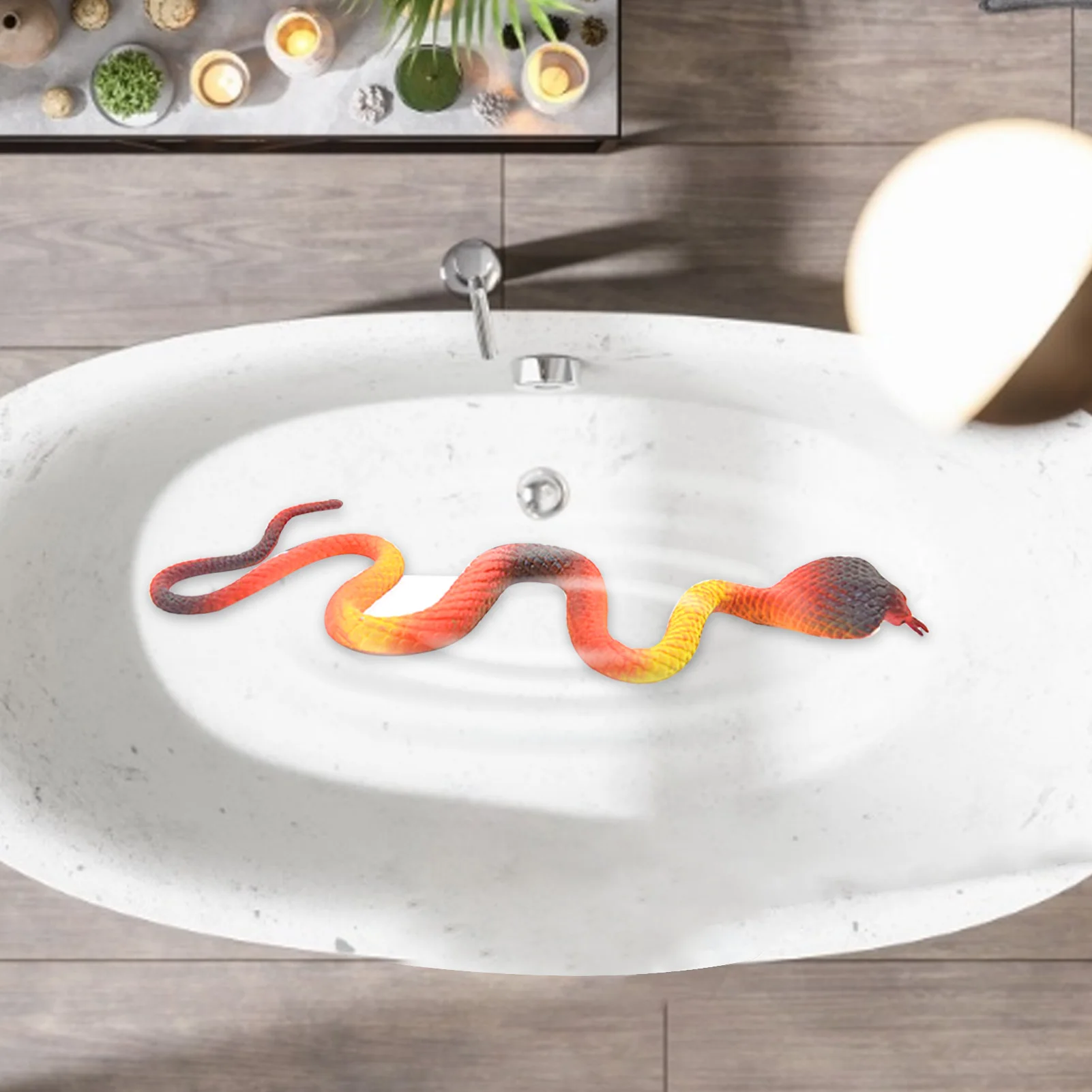 Bathroom Prank Snake