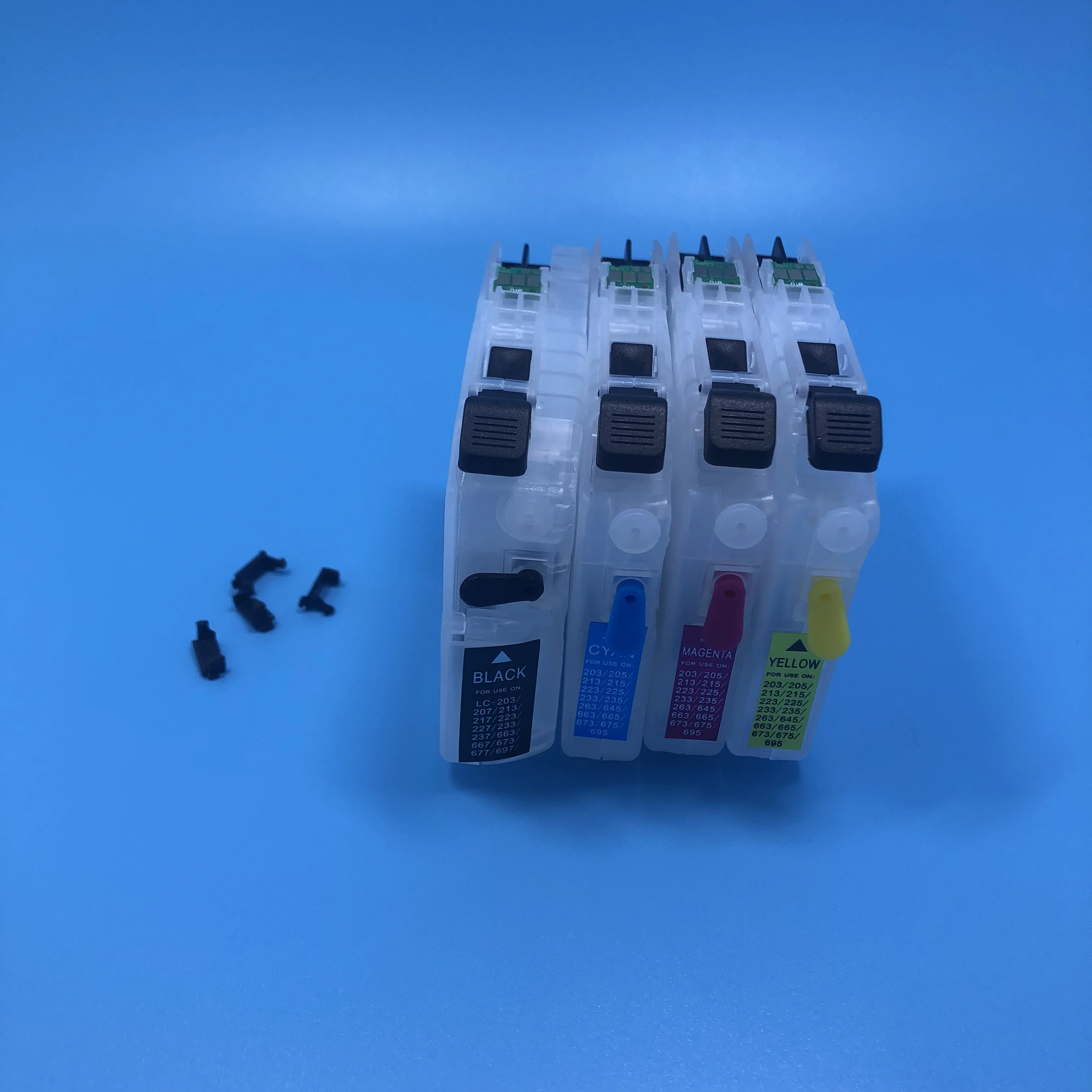 LC223 LC221 Refillable Ink Cartridge with ARC for Brother DCP-4120DW ...