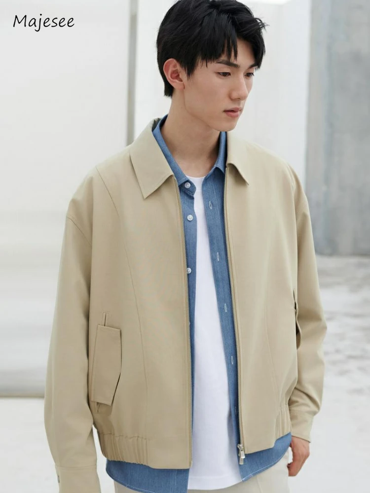 Autumn-Jackets-Men-Solid-Simple-Males-Overcoats-High-Street-Japanese ...