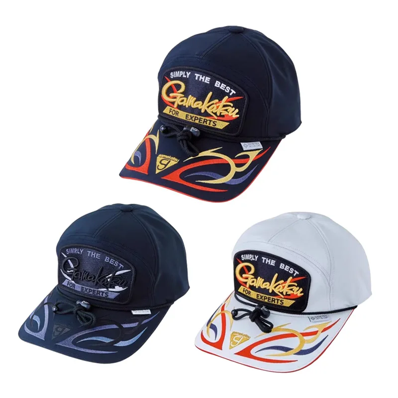 Gamakatsu Waterproof Fishing Hat Summer UV Protection Fishing Caps for ...