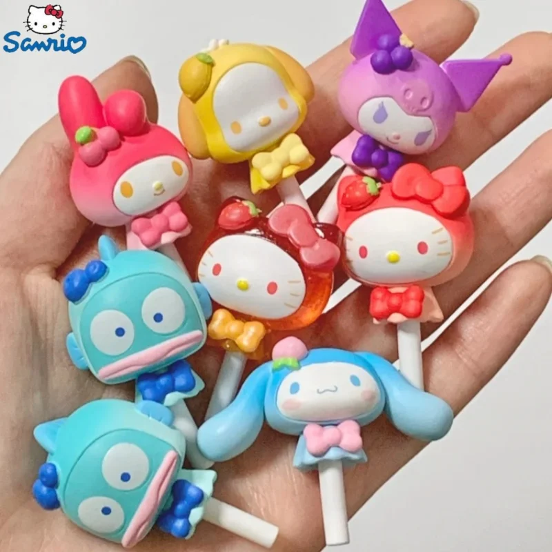 Sanrio-Lollipop-Series-Figure-Cinnamoroll-My-Melody-Hello-Kitty-Kuromi ...