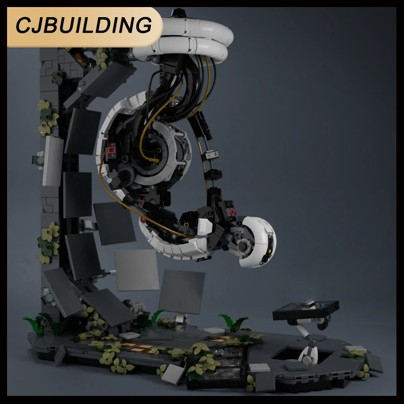 1867PCS MOC Game Series Portal 2 Model Assembly Building Block Model ...